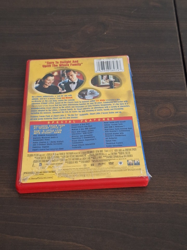 Stuart Little (DVD, 1999) 43396089747 | eBay