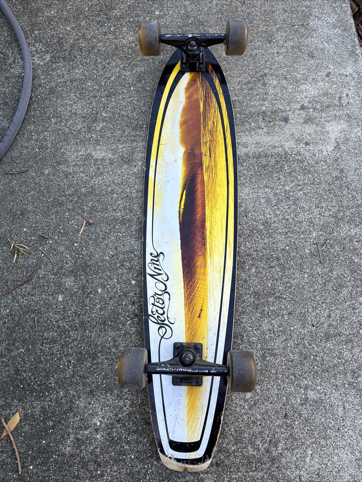 39” Sector Nine Sector 9 Skateboard Longboard Wave Core Trucks | eBay