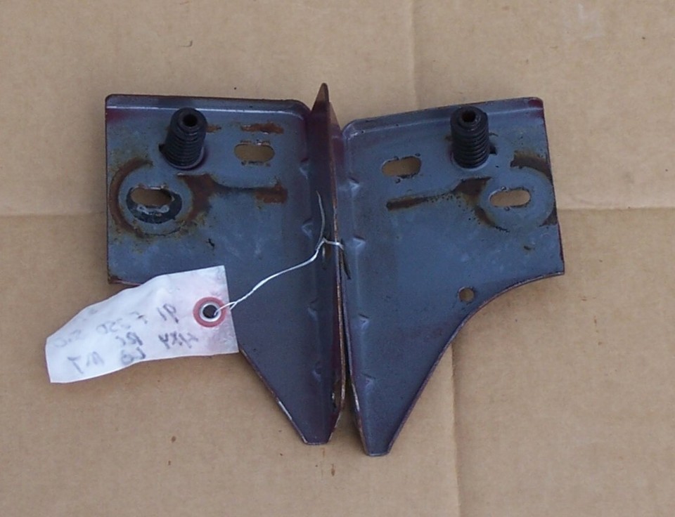 87 - 91 FORD F150 BRONCO F250 F350 UPPER CORNER CORE SUPPORT BRACKETS ...
