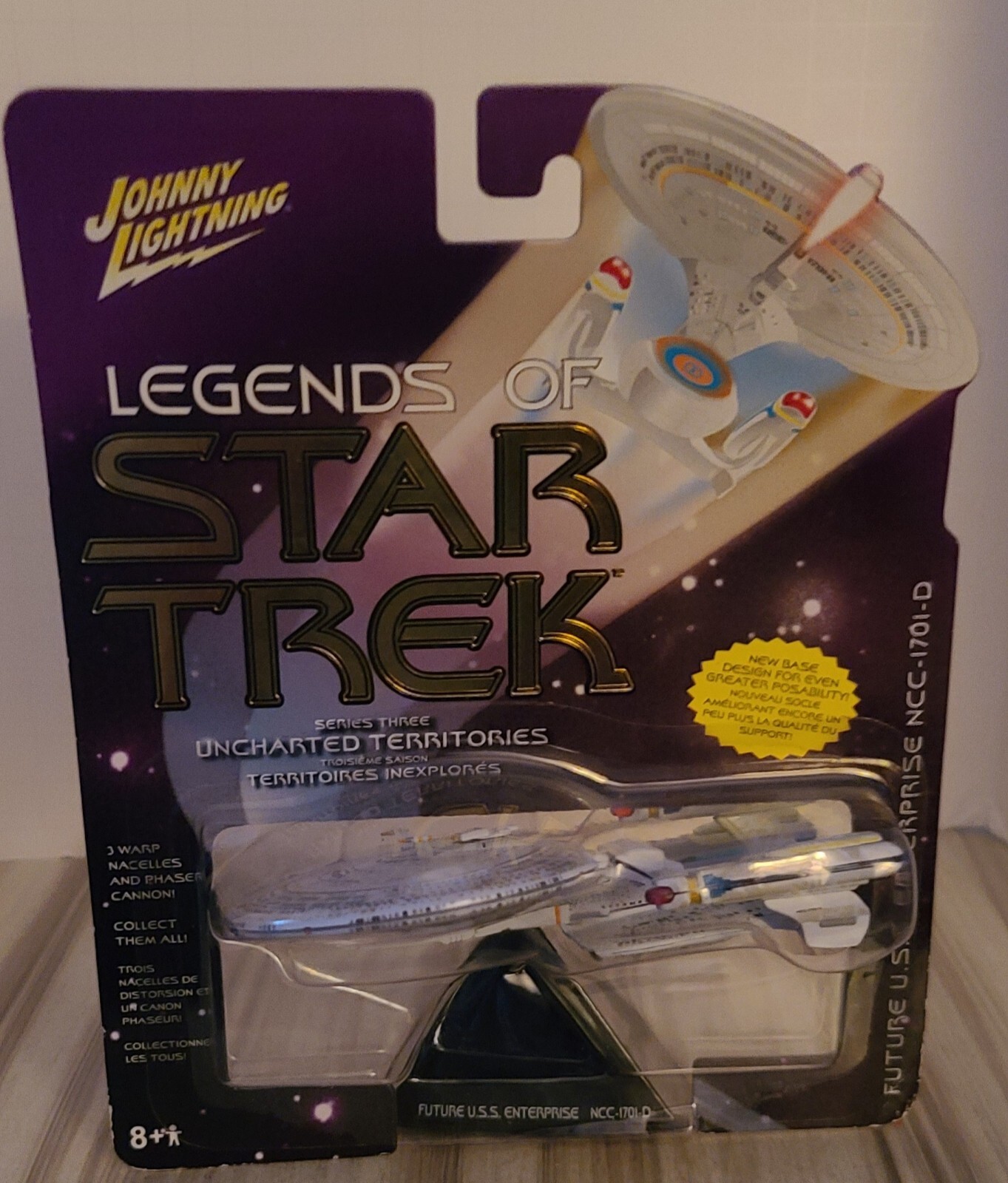 Legends of Star Trek Johnny Lightning Future USS Enterprise NCC-1701-D ...