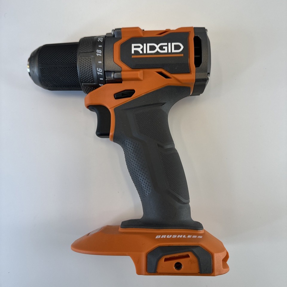 Ridgid 18V 1/2 in Subcompact Drill Driver Kit Brushless (2) 2 Ah ...