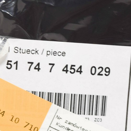 NEW BMW X7 G07 REAR LEFT BRAKE AIR DUCT 51747454029 7454029 OEM | eBay