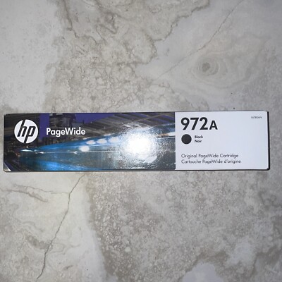HP F6T80AN 972A PageWide Ink Cartridge - Black 889296769187 | eBay