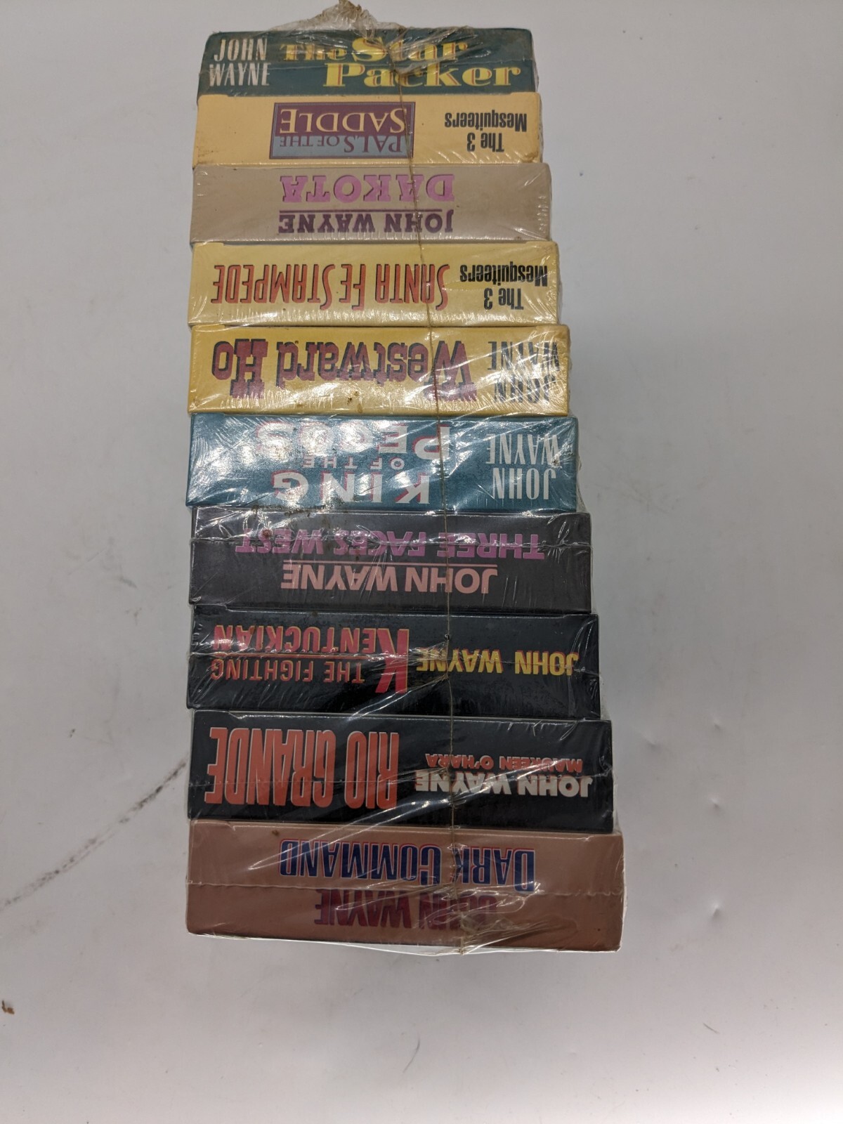 Lot of 10 VHS Classic John Wayne, Western, Action Movies VHS Sealed | eBay