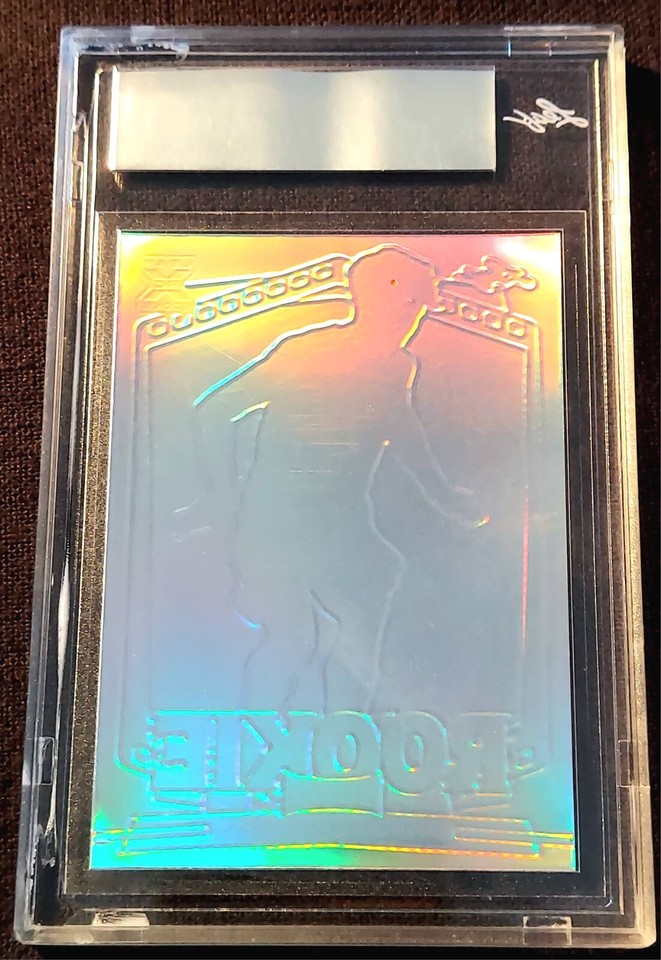 2022 Leaf Metal Hot Rookie Green 1/1 Luca Barrington X RC Proof | eBay