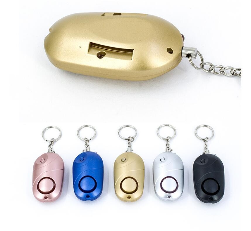 SELF DEFENCE Keychain Alarm 130dB Loud Personal Security Emergency ...