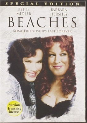 Beaches (DVD) Bette Midler Barbara Hershey John Heard Spalding Gray ...