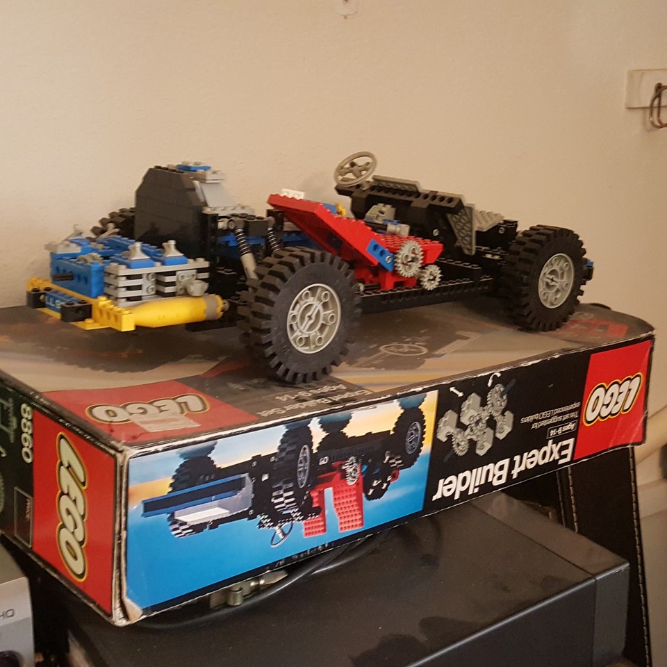 3 LEGO SETS – 8860 Expert Builder Car Chassis, 487 Space Cruiser, & 948 ...