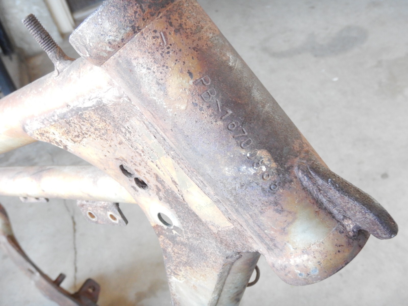 Main Body Frame 1976 76 BULTACO 250 PURSANG MK9 167 R | eBay