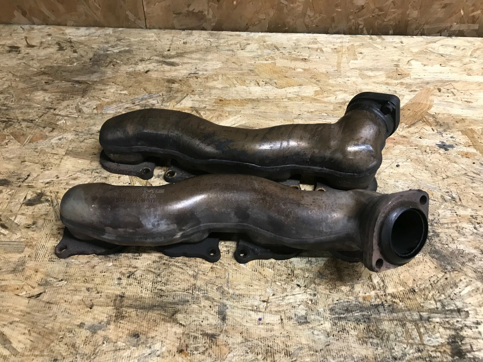 MERCEDES BENZ ML63 C63 E63 AMG W164 07-11 ENGINE INTAKE EXAUST MANIFOLD ...