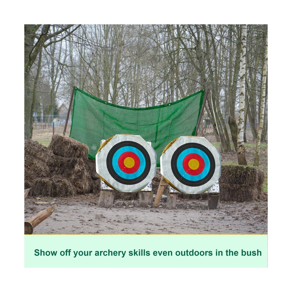 Archery Backstop Heavy Duty Archery Back Stop Netting Reinforced ...