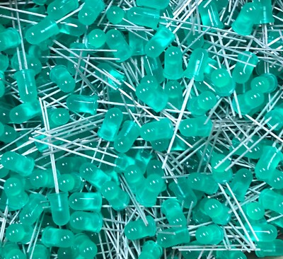 SIEMENS LG5469-FH Single Color LED, Green, Diffused, T-1 3/4, 5mm NEW ...