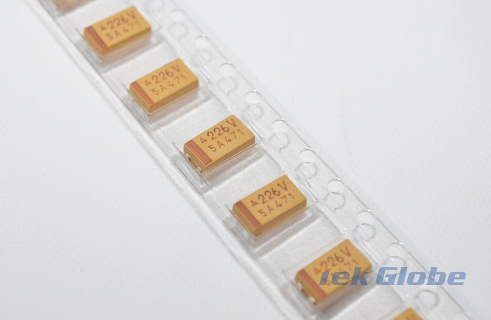 20pcs Tantalum Capacitors 226V 35V 22uF Type C SMD 6032 10% Surface ...