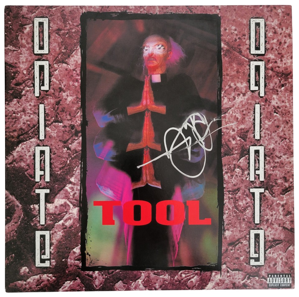 Adam Jones Signed Tool Opiate Album exact Proof COA Autographed Vinyl ...