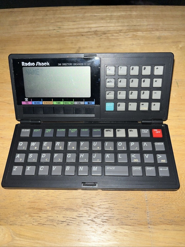 1992 RADIO SHACK Directory Organizer 34K Cat# 65-943 EC-327 New ...