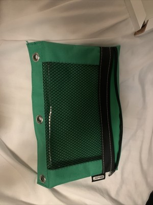 Pencil Pouch Case for 3 Ring Binder Mesh Zipper, Small Cosmetic bag ...