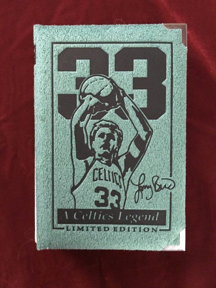 LARRY BIRD LIMITED SILVER COMMEMORATIVE COIN COA NO. 1943, BOOKLET ...