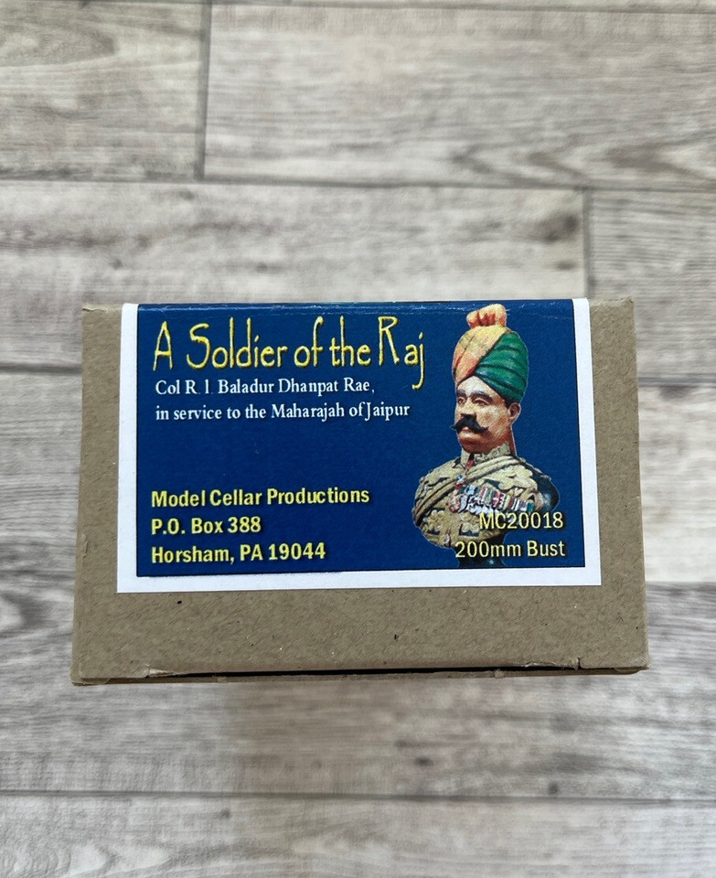 Model Cellar - A Soldier Of The Raj Col RI Baladur Dhanpat Rae - 200mm ...
