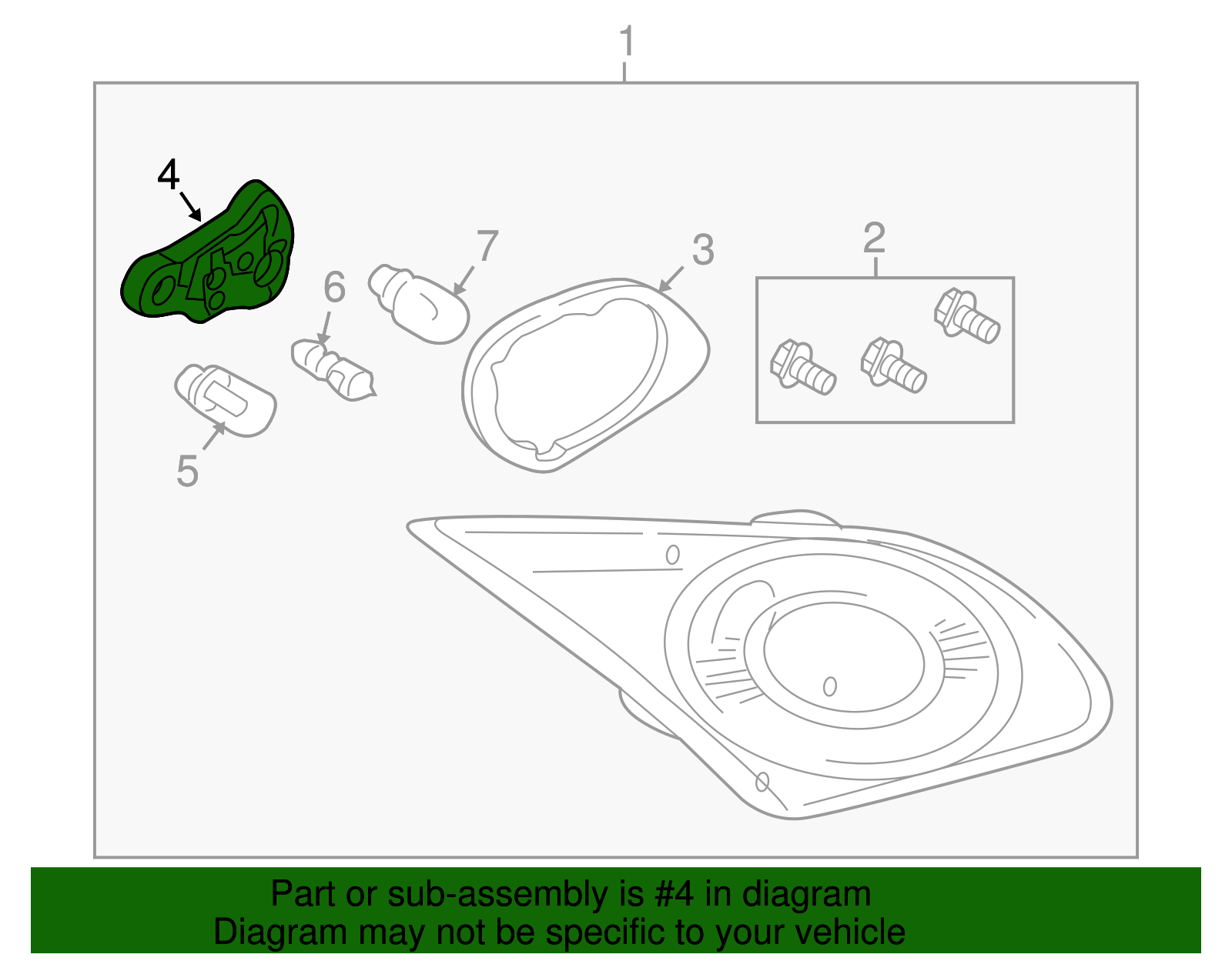 Volkswagen 3C8945258A Genuine OEM Factory Original Holder for sale ...