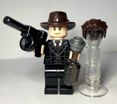 REAL LEGO Gangster Mob Black Suit Custom Minifigure NEW | eBay