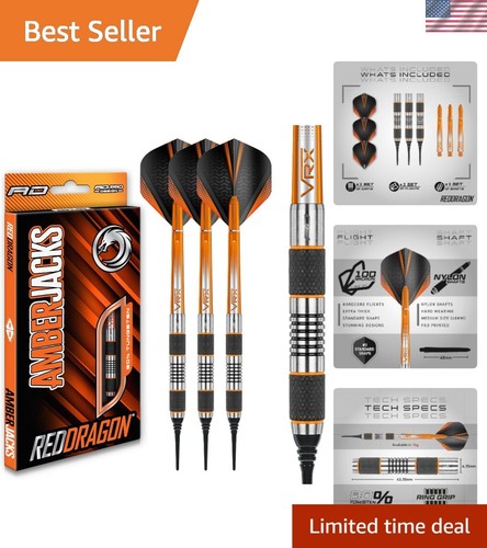 18g Professional Softip Darts Set with VRX Shafts - Distinctive ...