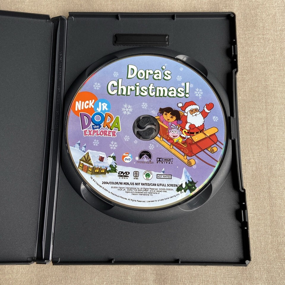 Dora the Explorer: Dora's Christmas (DVD 2004 4 Eps) Nick Jr Show ...