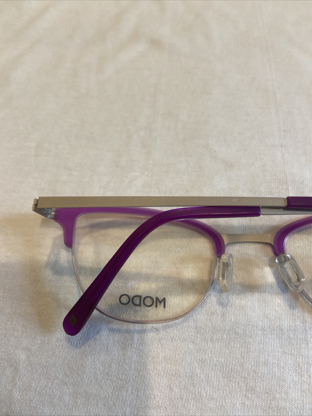 Modo Titanium Model 4078 47[]21-138 DPUR Eyeglasses Frames | eBay