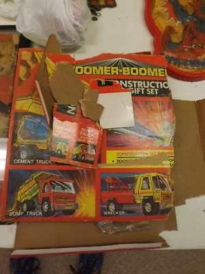 Vintage Topper Toys 1970 Zoomer Boomer Construction Set In Original Box ...