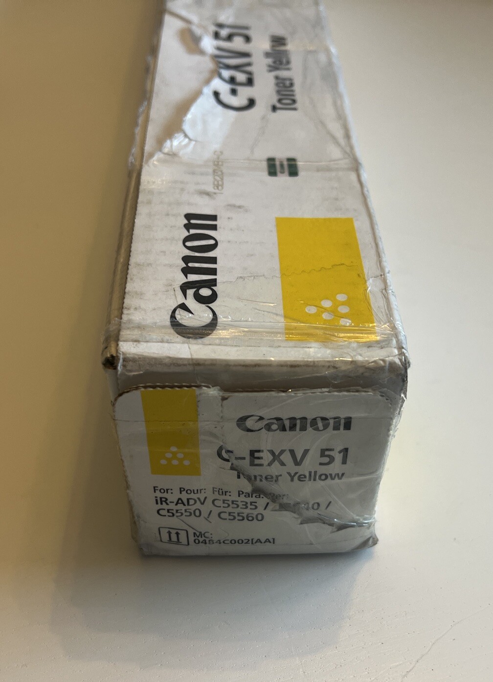 Canon C-EXV 51 Toner Cartridge - Yellow 4549292053739 | eBay