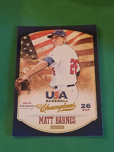 2013 Matt Barnes Panini USA Baseball Champions #103 | eBay
