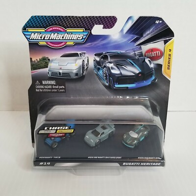 Micro Machines Series 4 Bugatti Heritage #14 New! | eBay