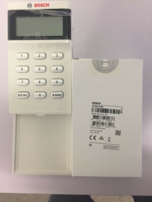 BOSCH ALARM LCD ICON Keypad White IUI-SOL-ICON for Solution 2000/3000 ...