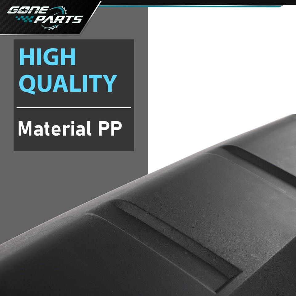 Fit For 22-23 Toyota Tundra Front Lower Bumper Panel Cover Black ...