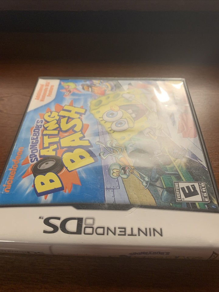 SpongeBob’s Boating Bash (Nintendo DS) Case ONLY No Game / Authentic ...