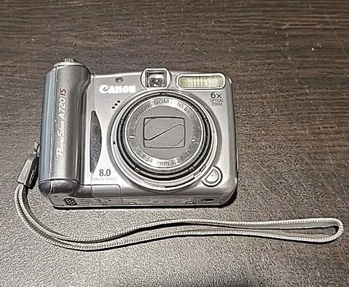 Canon PowerShot A720 IS Digital Camera 8.0 MP 6x Optical Zoom | eBay