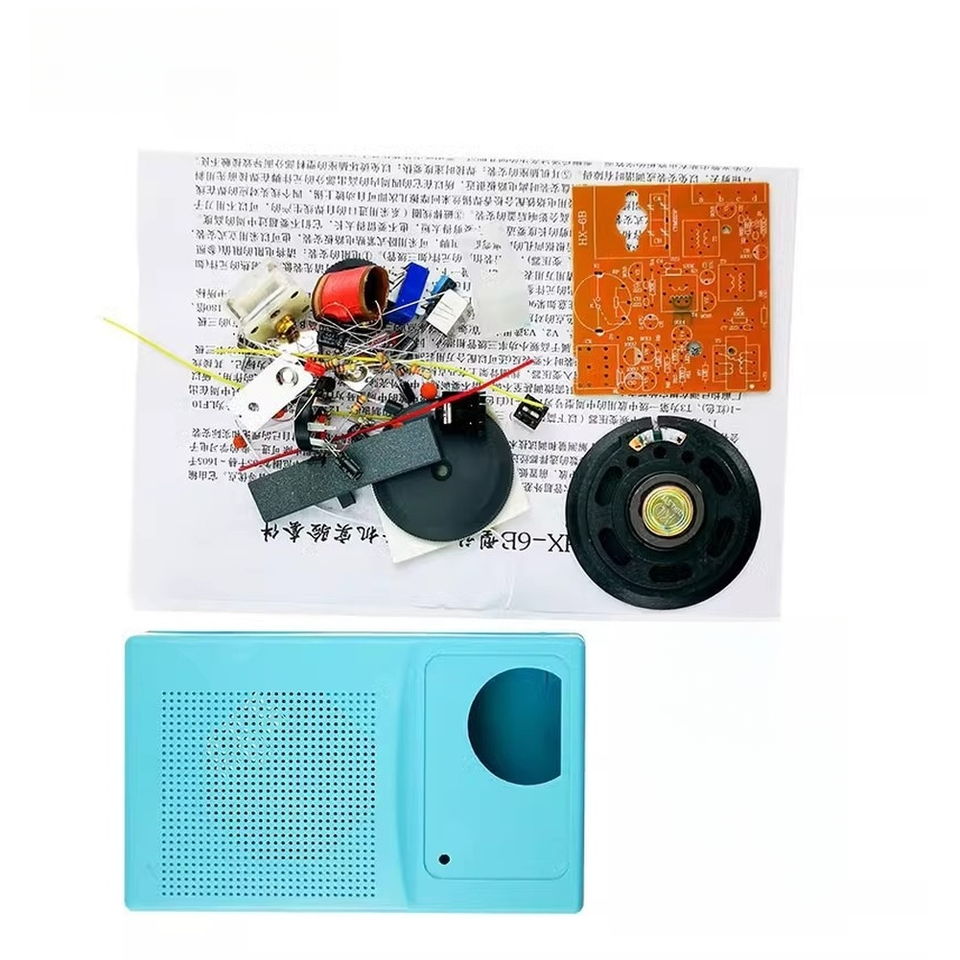 AM Radio Kit DIY Radio Kit 6-tube Circuit Design Detailed Instructions ...