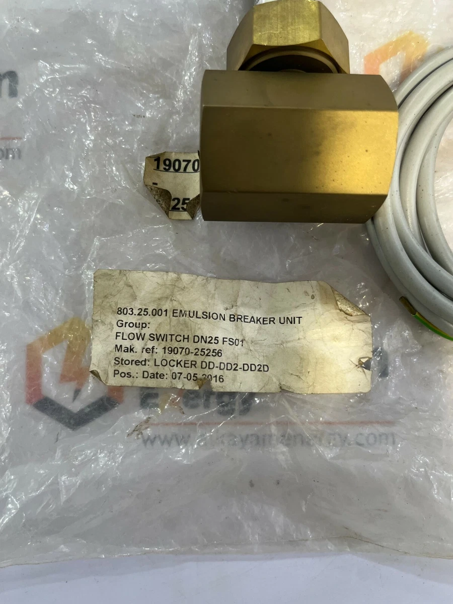 HENKE-SASS FLOW SWITCH/VALVE DW-R-20, 50% OFF