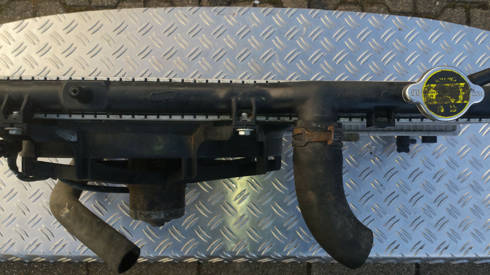 Wasserkühler + Kühlerlüfter PA66-GF30 GF17+M21 4548548 | eBay.de