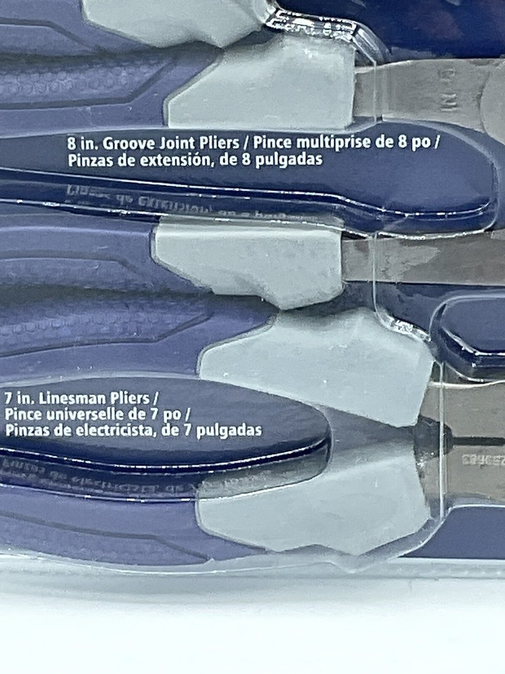 Kobalt 5 Pc Pliers Set - Black Micro-Nickel Finish - New | eBay