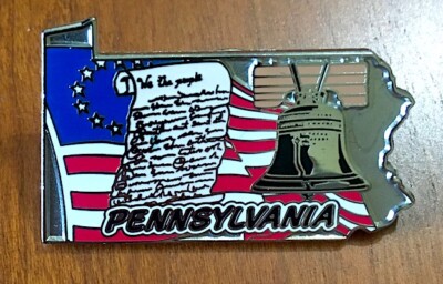 PENNSYLVANIA STATE PIN ~ from Willabee & Ward ~ UNITED STATES COLLECTOR ...