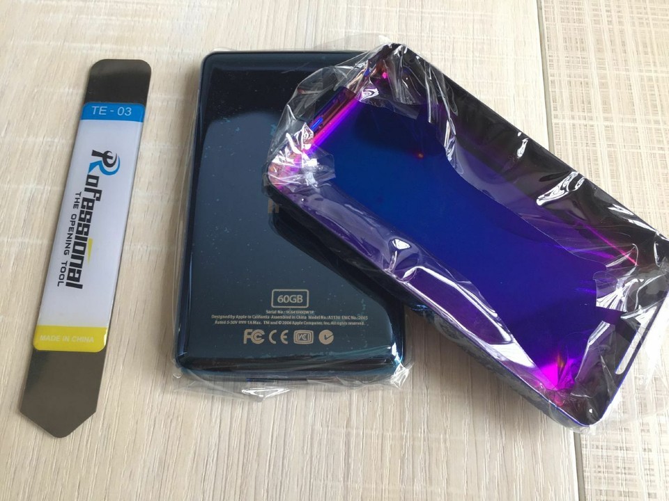 BLUE Rear BackPlate Housing Case Cover Panel For iPod 5th GEN Video ...