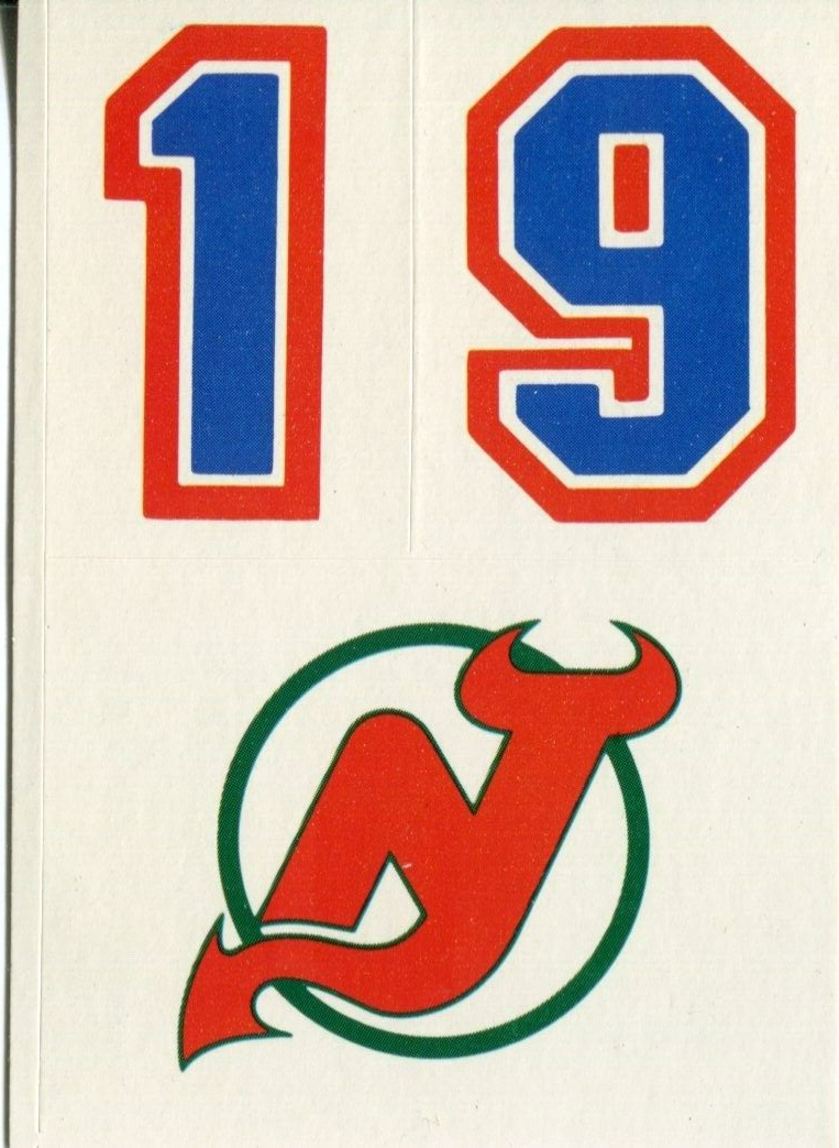 1985-86 TOPPS HOCKEY STICKER - NEW JERSEY DEVILS CARD #27 | eBay