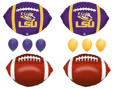 C and S Party Supply Louisiana LSU Football Game Day Birthday party ...