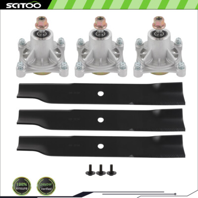 Deck Rebuild Blade Spindle FOR HUSTLER RAPTOR 52" 604214 603995 603988 ...