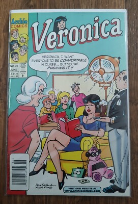 VERONICA #76 Dan DeCarlo cover, Jeff Schultz art, Archie 1998 | eBay