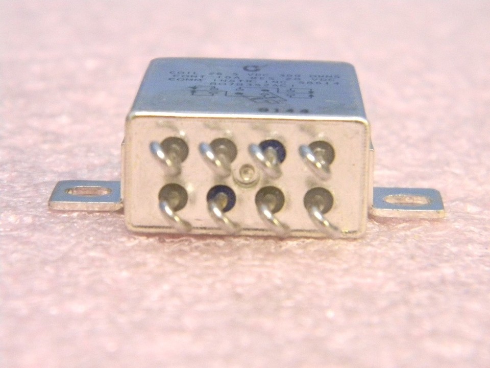 Commumications Instruments B07B352AC1 2P2T Sealed Relay 28VDC 10A Tyco ...