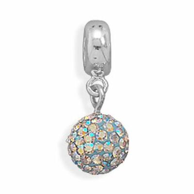 MMA Ab Crystal Ball Charm Bead | eBay