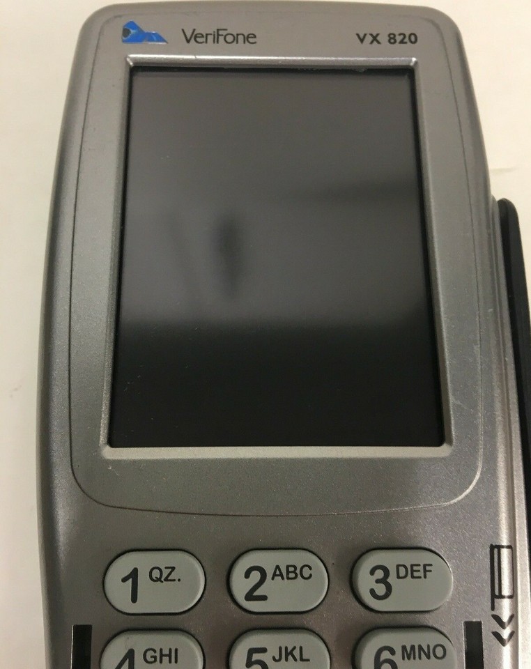 VeriFone VX 820 EMV Credit Card Machine | eBay