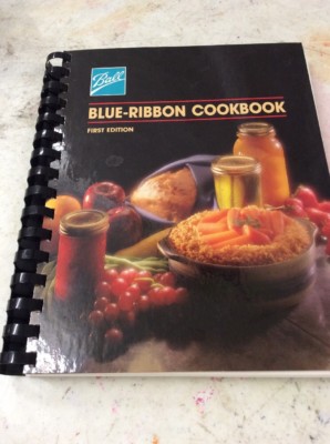 Vintage Spiral Cookbook Blue Ribbon Cookbook First Edition | eBay