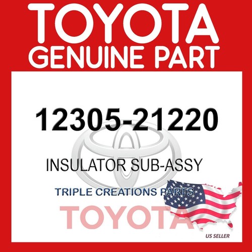 Genuine Toyota 12305-21220 INS SUB-ASSY, ENG. MOUNTING, RH 1230521220 ...